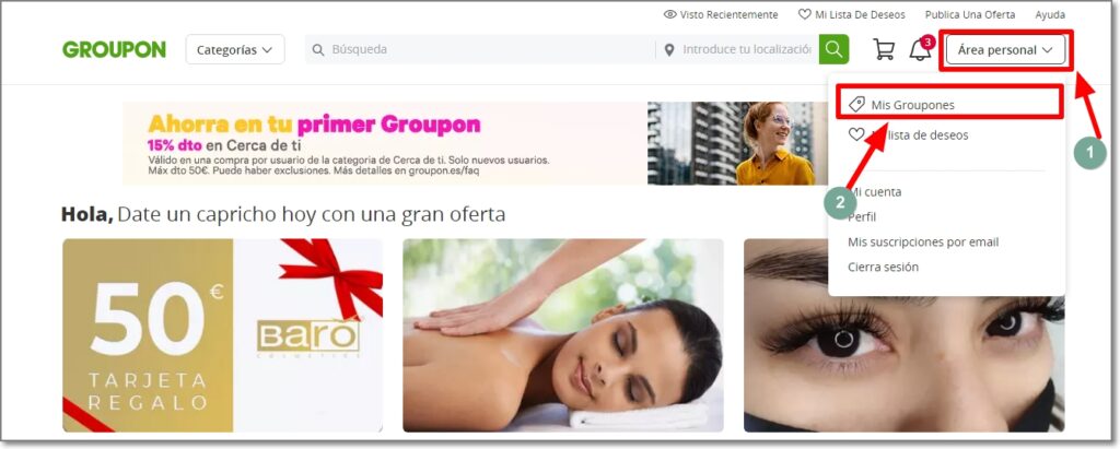 Cómo encontrar los códigos de Groupon Corporación Informática